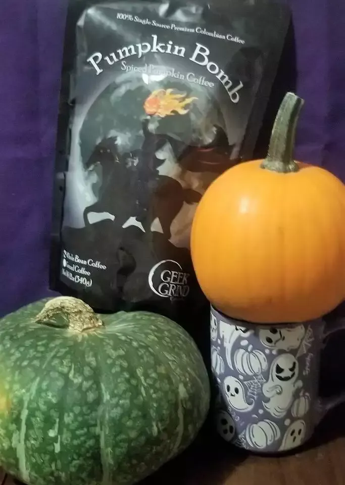 Return Of The Headless Horseman In Pumpkin Bomb Coffee